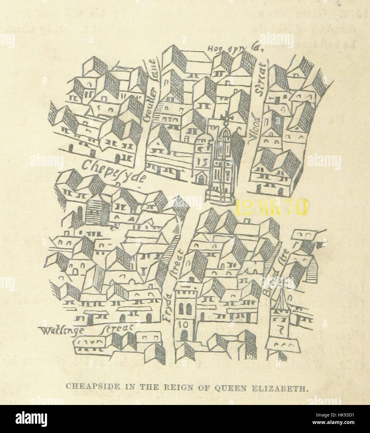 Image from 'Notes on the history and antiquities' showing a detailed ...