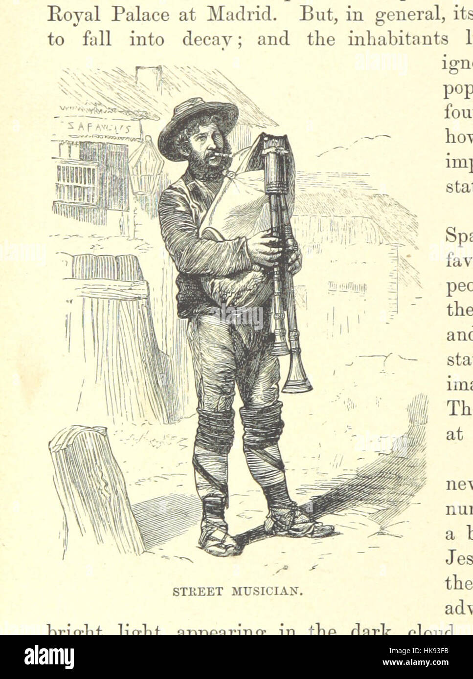 Illustration from 'The Picture Gallery of the Nations,' featuring ...