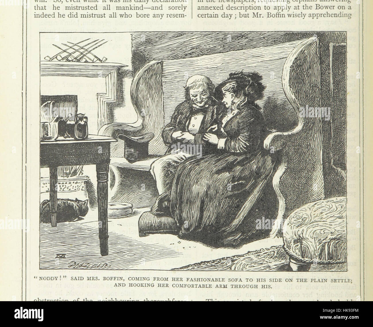 Image from 'The Works of Charles Dickens,' Household edition, featuring ...