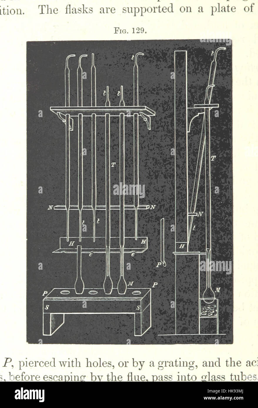 An illustration from 'Manual of Practical Assaying', showcasing the ...