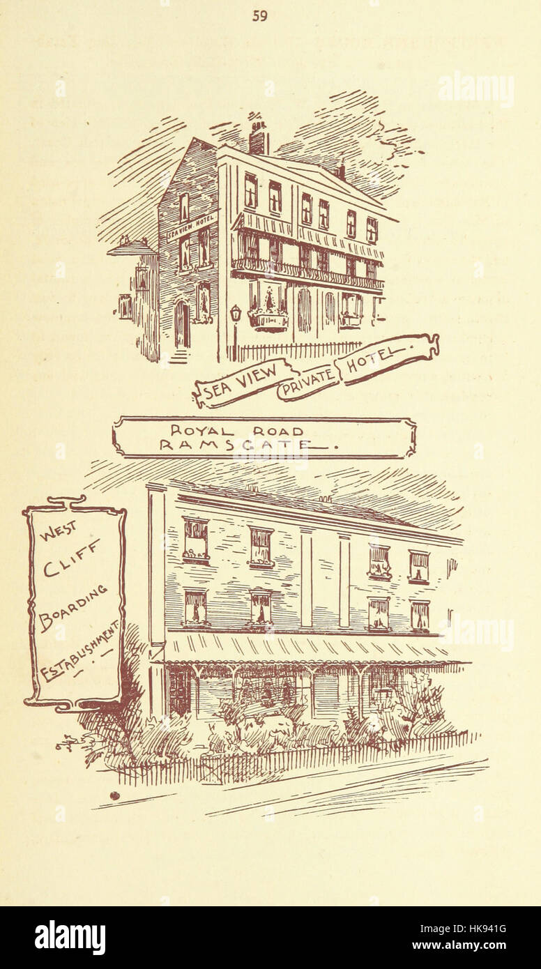 An image from 'Royal Ramsgate,' depicting the seaside town of Ramsgate ...