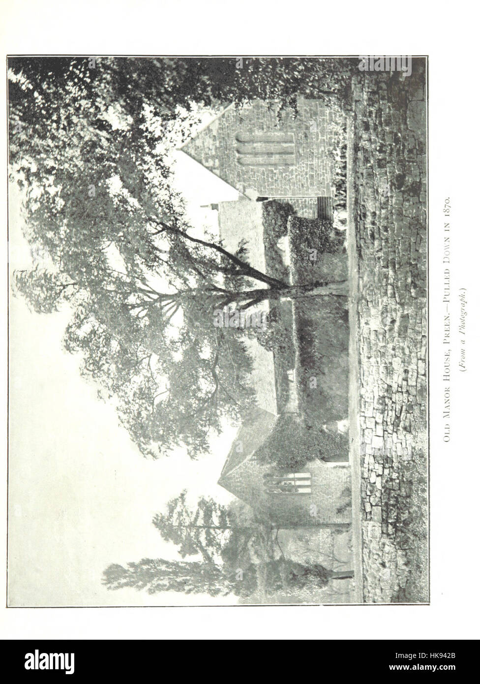 Illustration from 'The History of Church Preen', documenting the ...