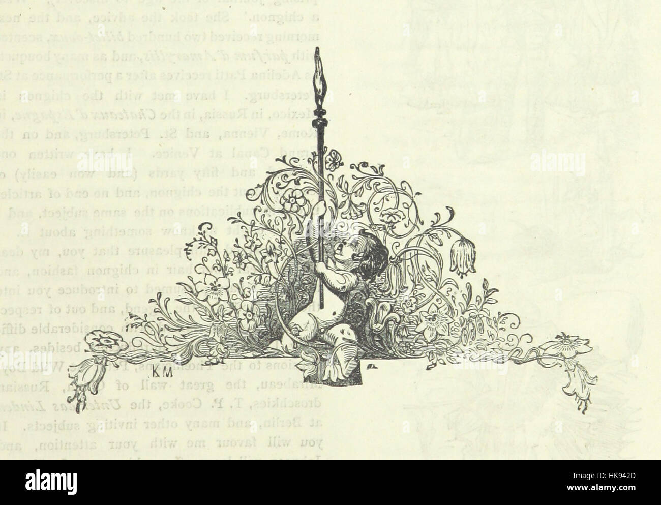 Illustration from 'The Fijiad', showing scenes of English entertainment ...