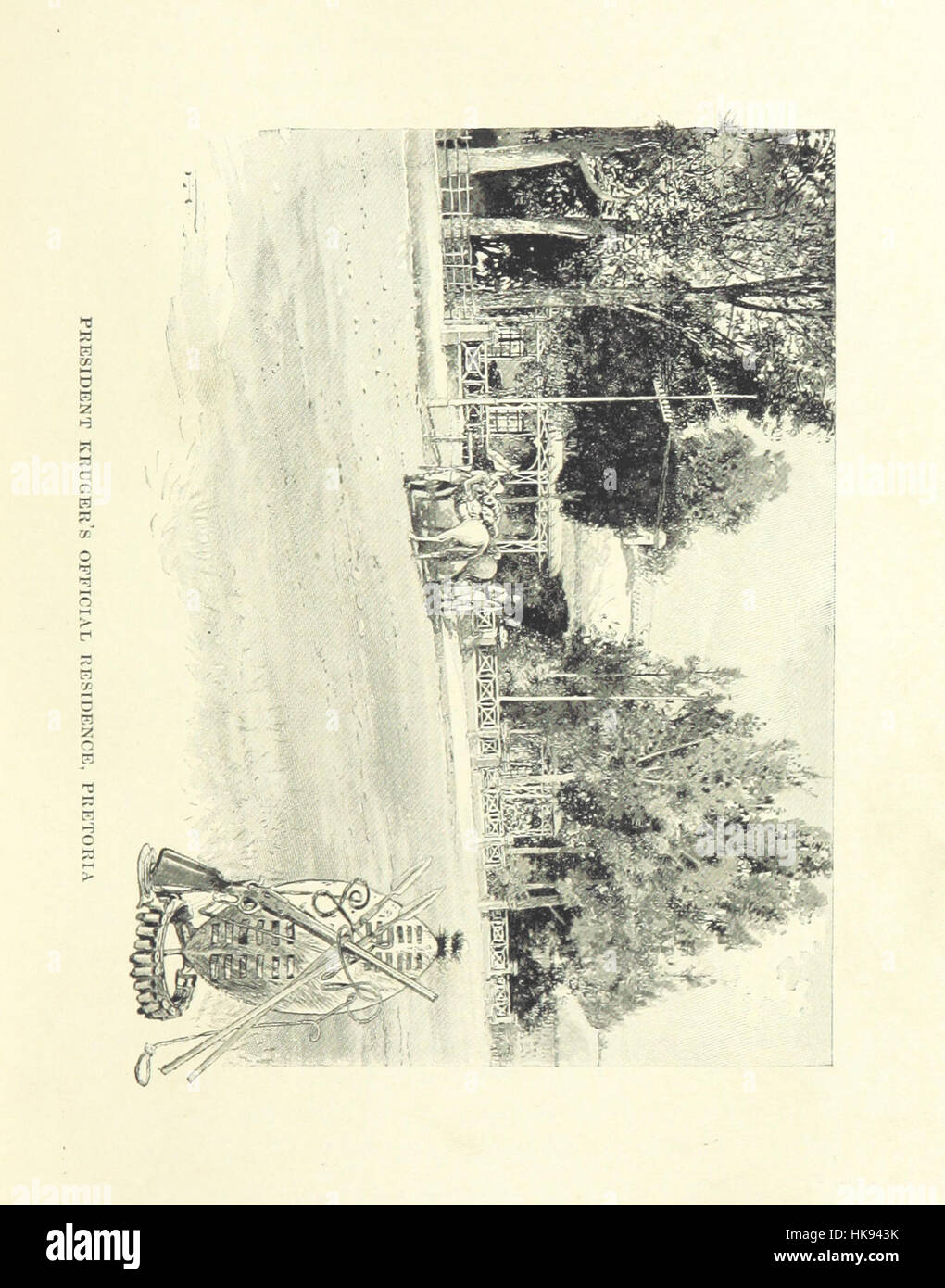 Illustration from 'White Man's Africa', showing scenes of European ...