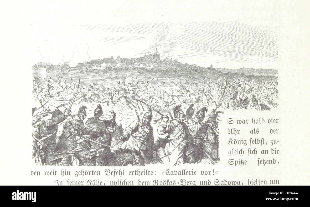 This image is from 'Der deutsche Krieg von 1866,' which covers the ...