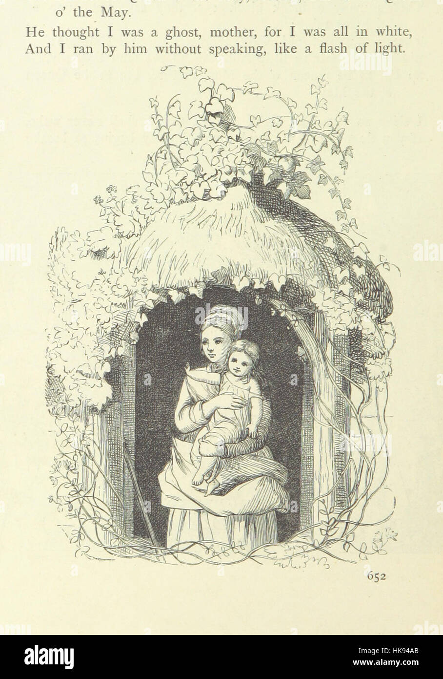 An image from 'Favourite English Poems and Poets', featuring ...