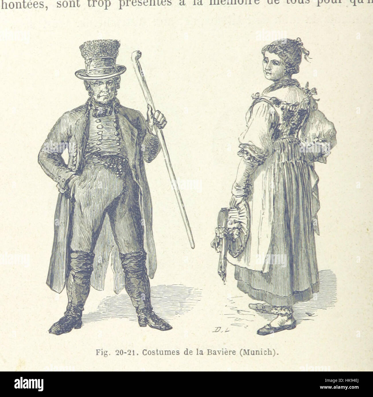 The image from 'Les Races Humaines' provides an illustrated study of ...
