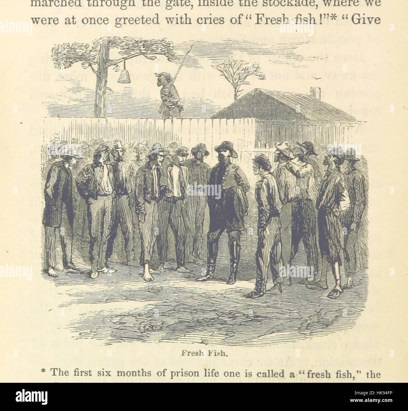 Image from page 68 of 'Prison Life in the South,' depicting the harsh ...