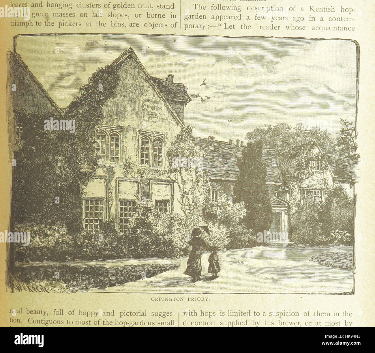 The image from 'Old & New London' illustrates the transformation of ...