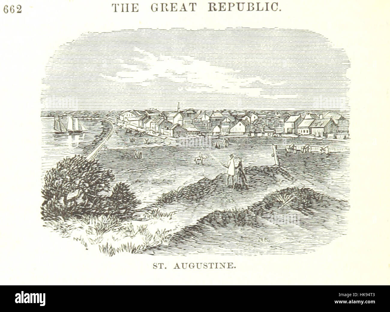 Image from 'An Illustrated History of the Great Republic', depicting a ...