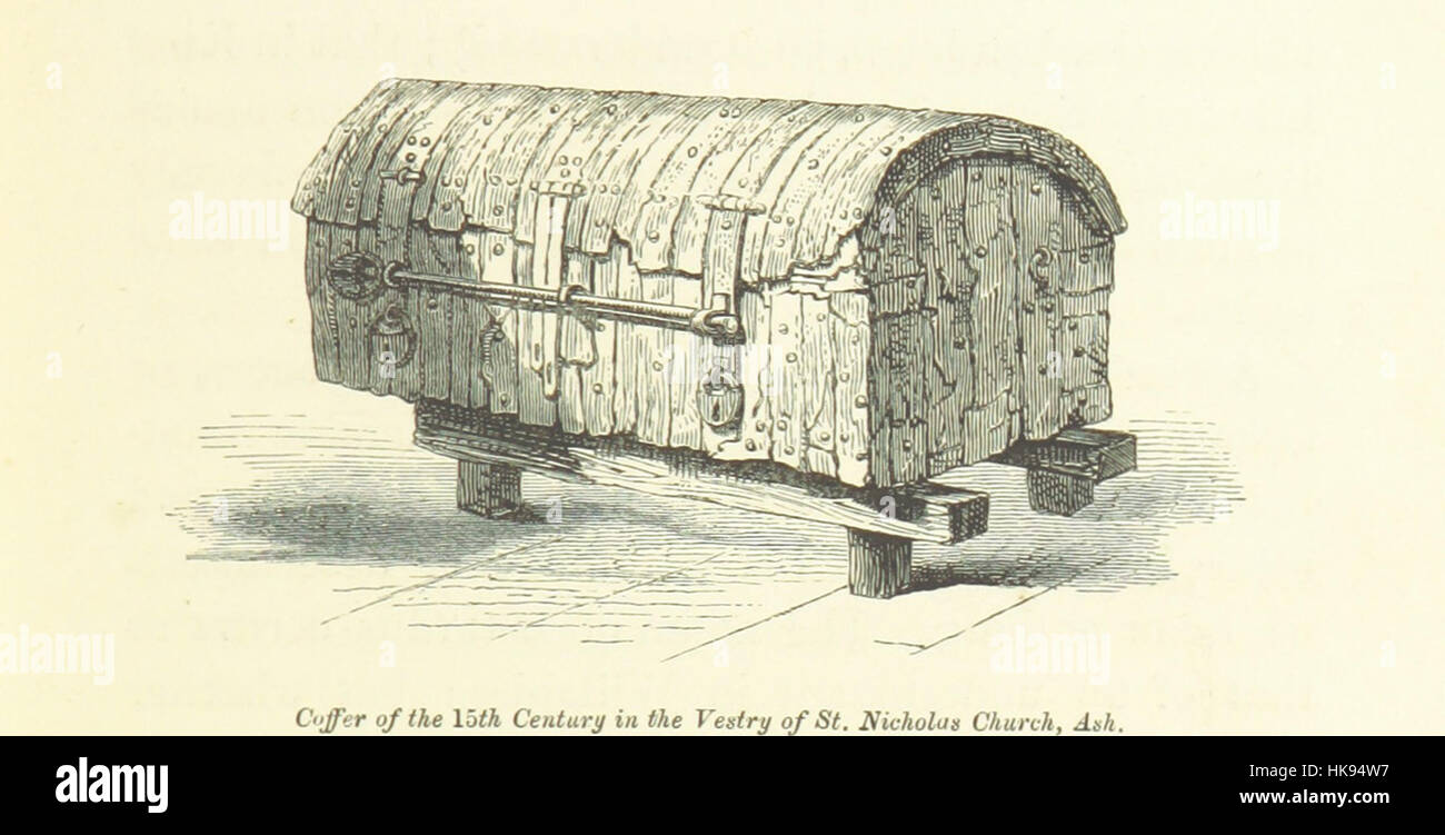 An image from 'A Corner of Kent,' describing the parish of Ash-next ...