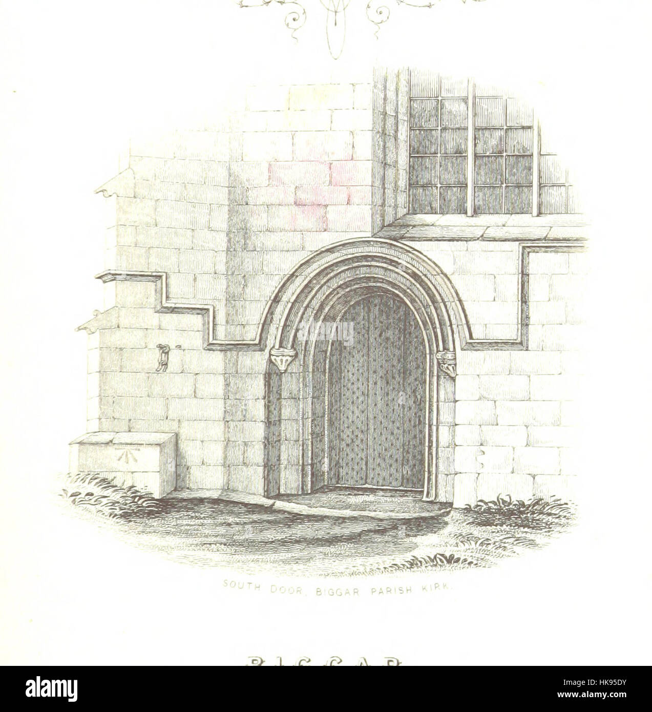 Biggar map hi-res stock photography and images - Alamy