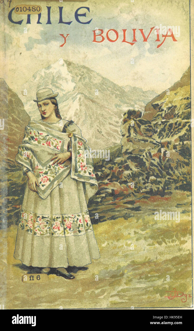 An image from 'Chile y Bolivia,' a book discussing the geography and ...
