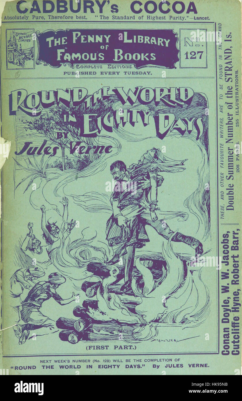 Image from 'The Penny Library of Famous Books,' showcasing popular ...