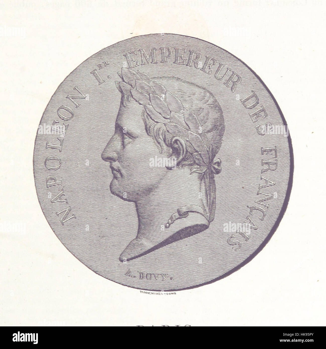 Illustration from 'Histoire du Consulat et de l'Empire', depicting key ...