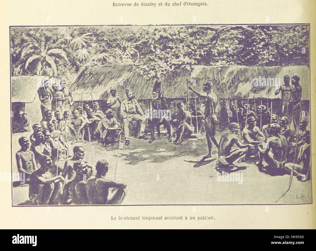 An image from 'Le Congo en images', illustrating the Congo’s history ...