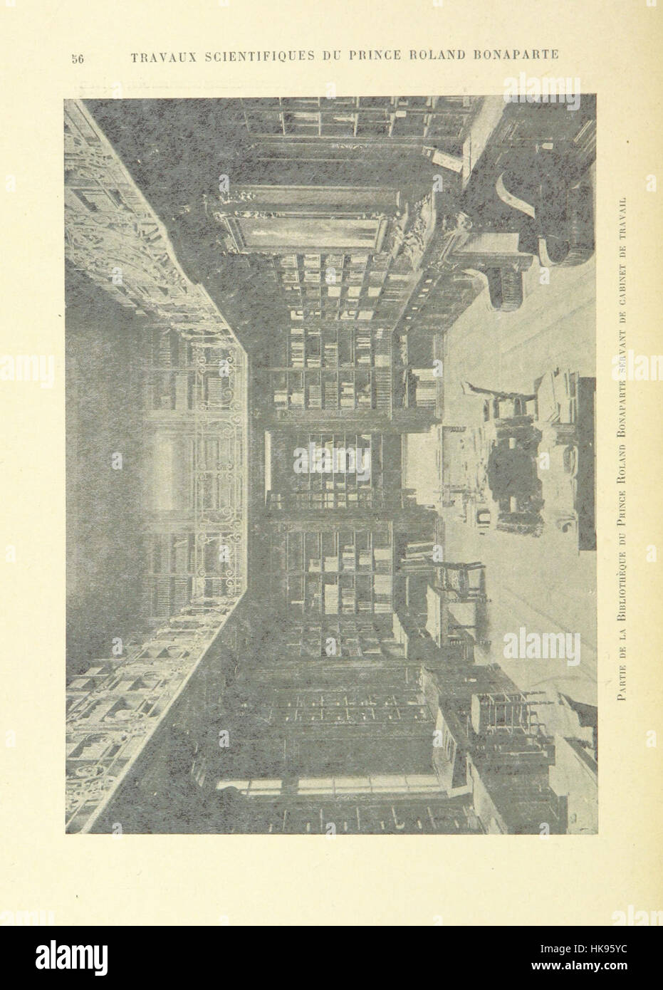 Photograph of a page from 'Les travaux scientifiques de S.A.I. le ...