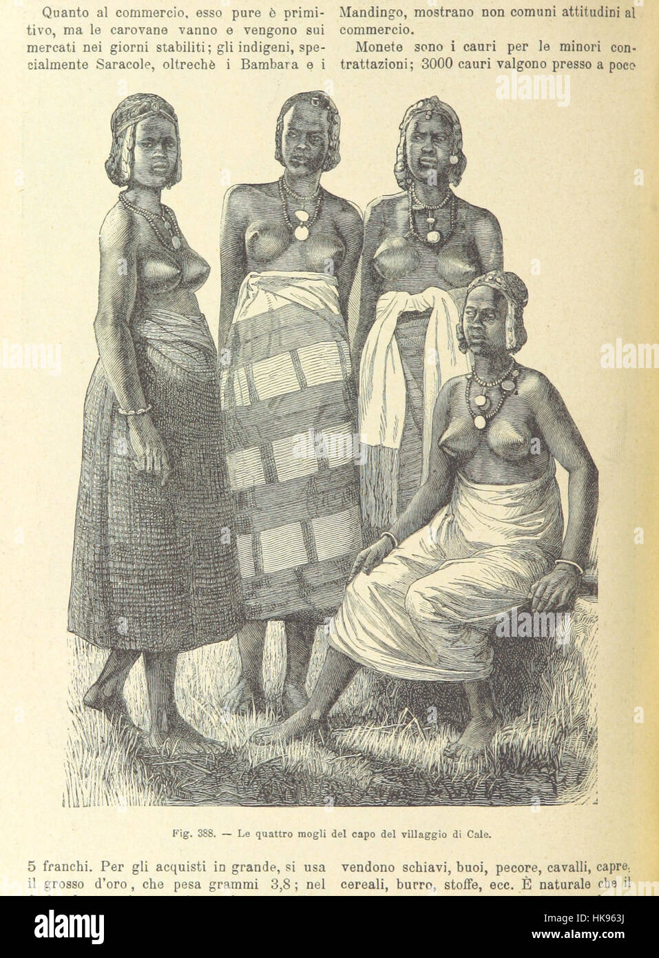 Illustration from 'La Terra', a popular geography treatise, depicting ...