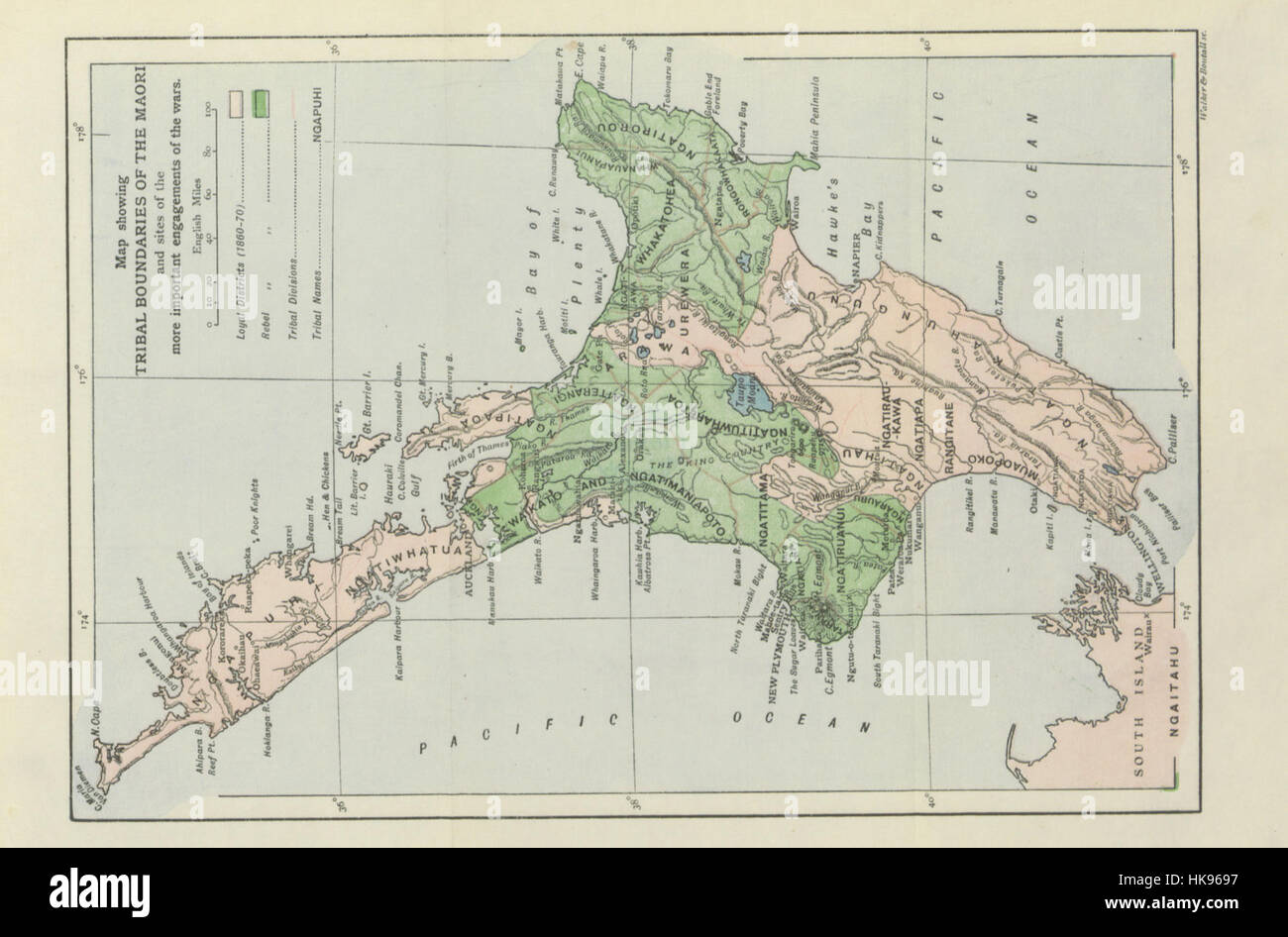 This image is from 'A Sketch of the New Zealand War,' providing an ...