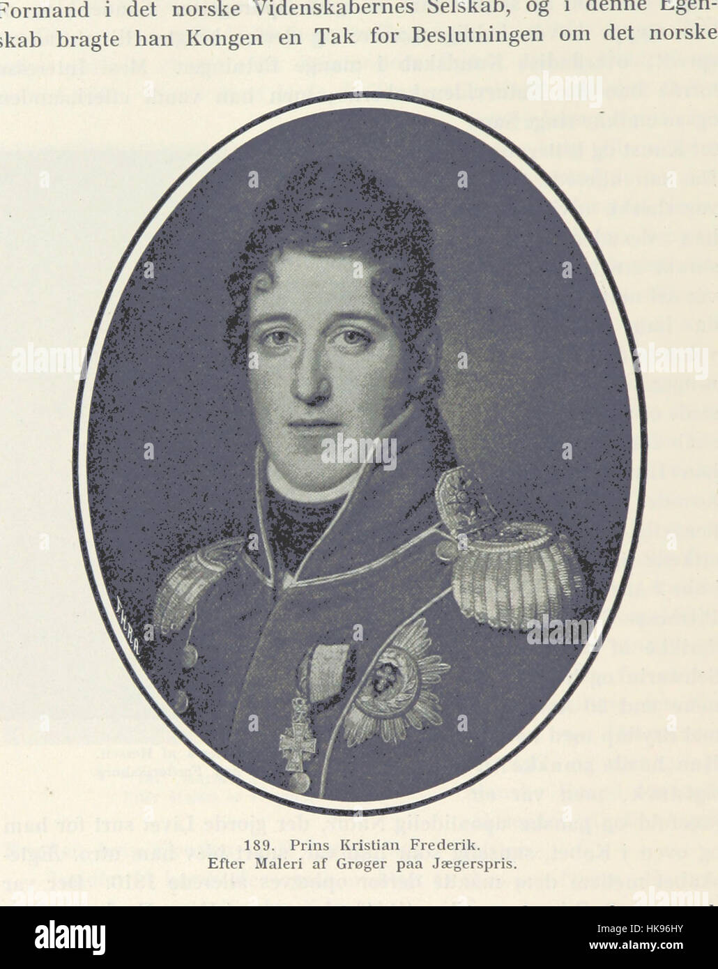 An illustration from 'Danmarks Riges Historie,' depicting key moments in the history of Denmark ...