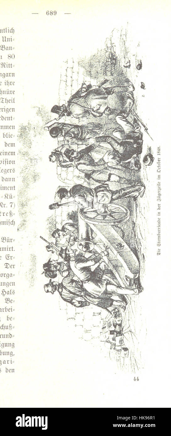 Image from 'Geschichte der Wiener Revolution,' illustrating key moments ...