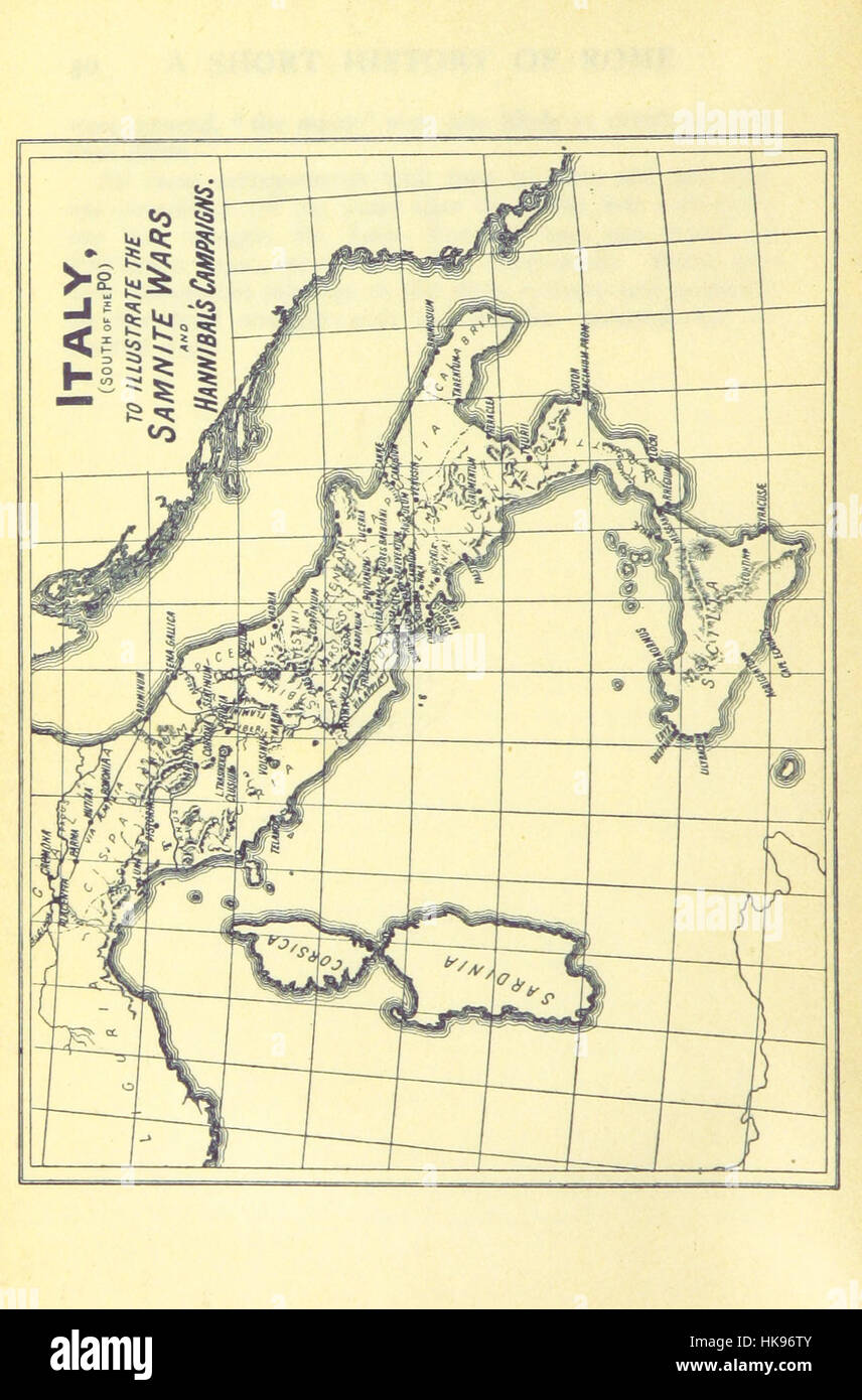 Rome augustus map hi-res stock photography and images - Alamy