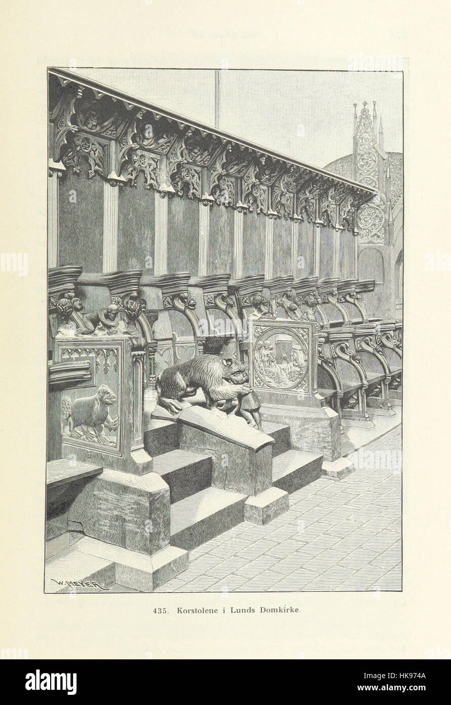 An illustration from 'Danmarks Riges Historie,' depicting the history of Denmark with historical ...