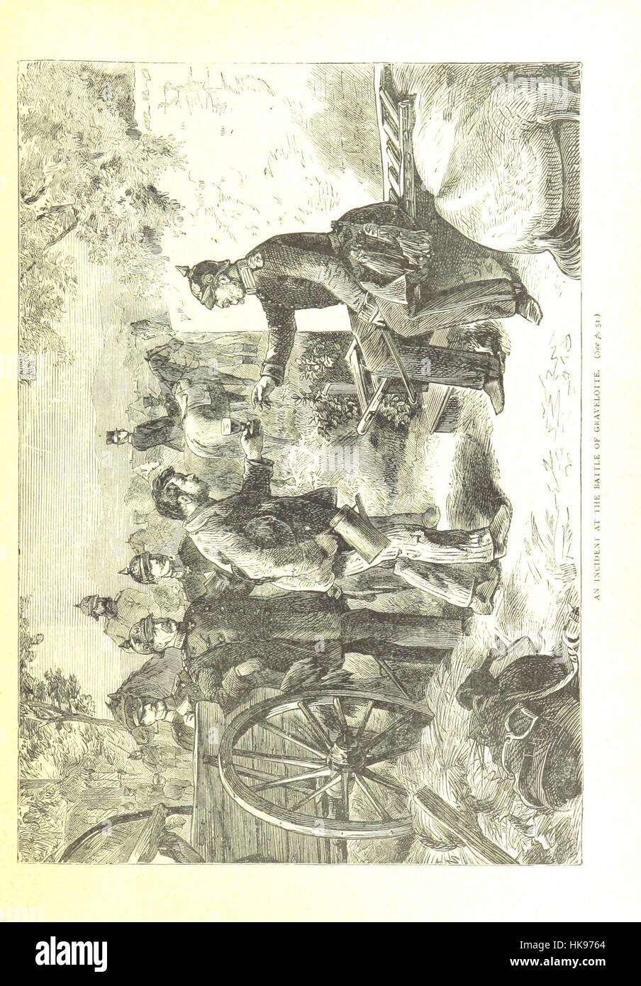 Illustration from 'Cassell's History of the War between France and ...
