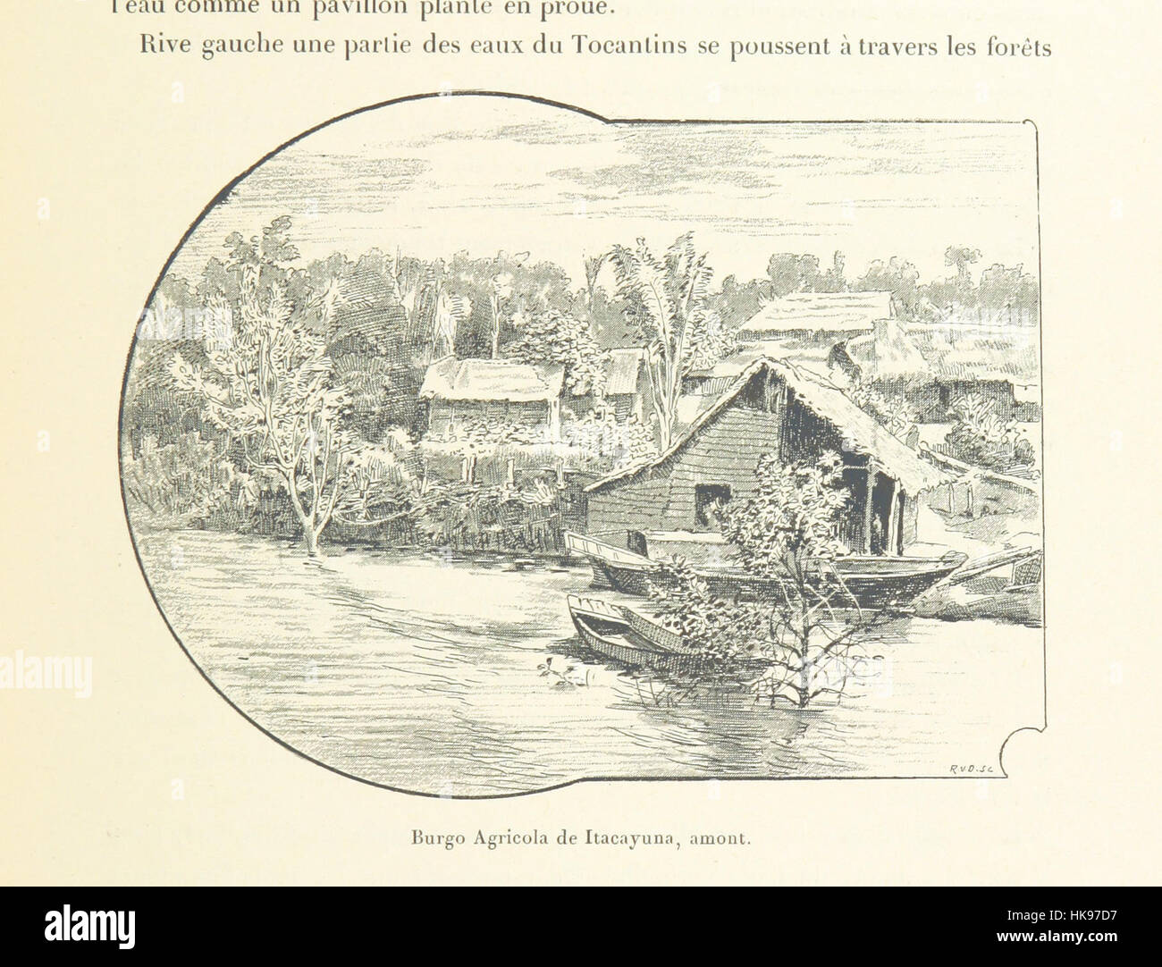 This image from 'Voyage au Tocantins-Araguaya' shows a scene from the ...