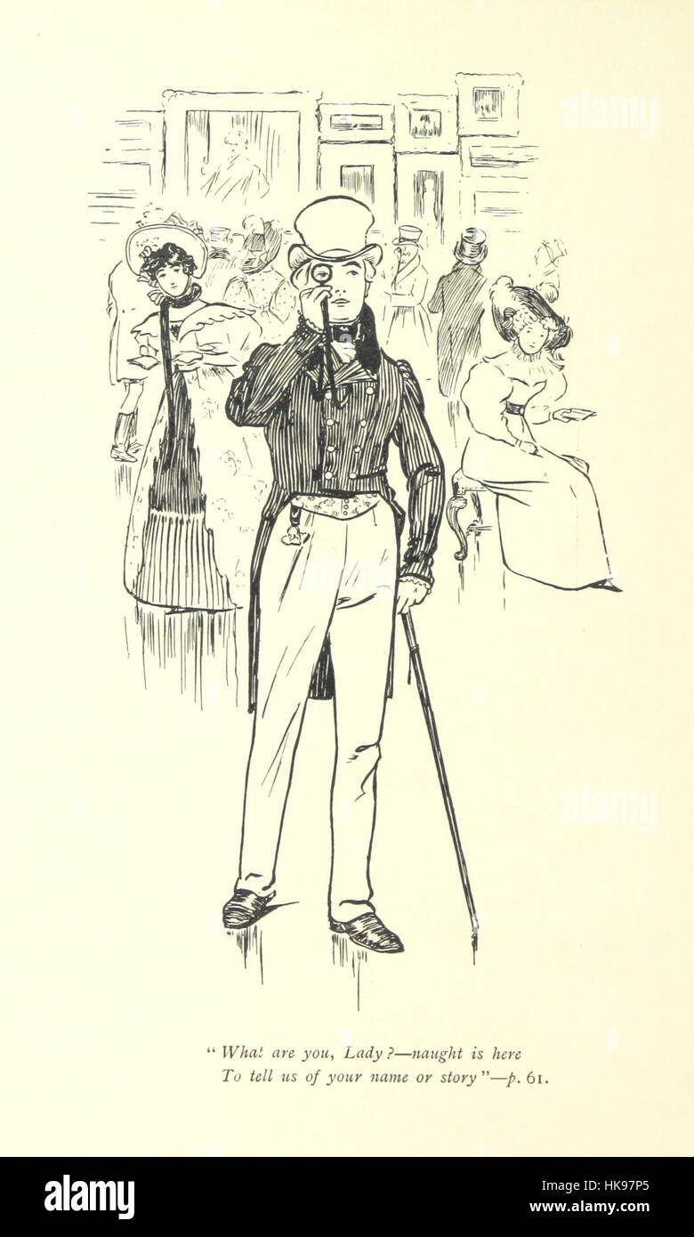 Illustration from page 74 of 'Every-day Characters', featuring everyday ...