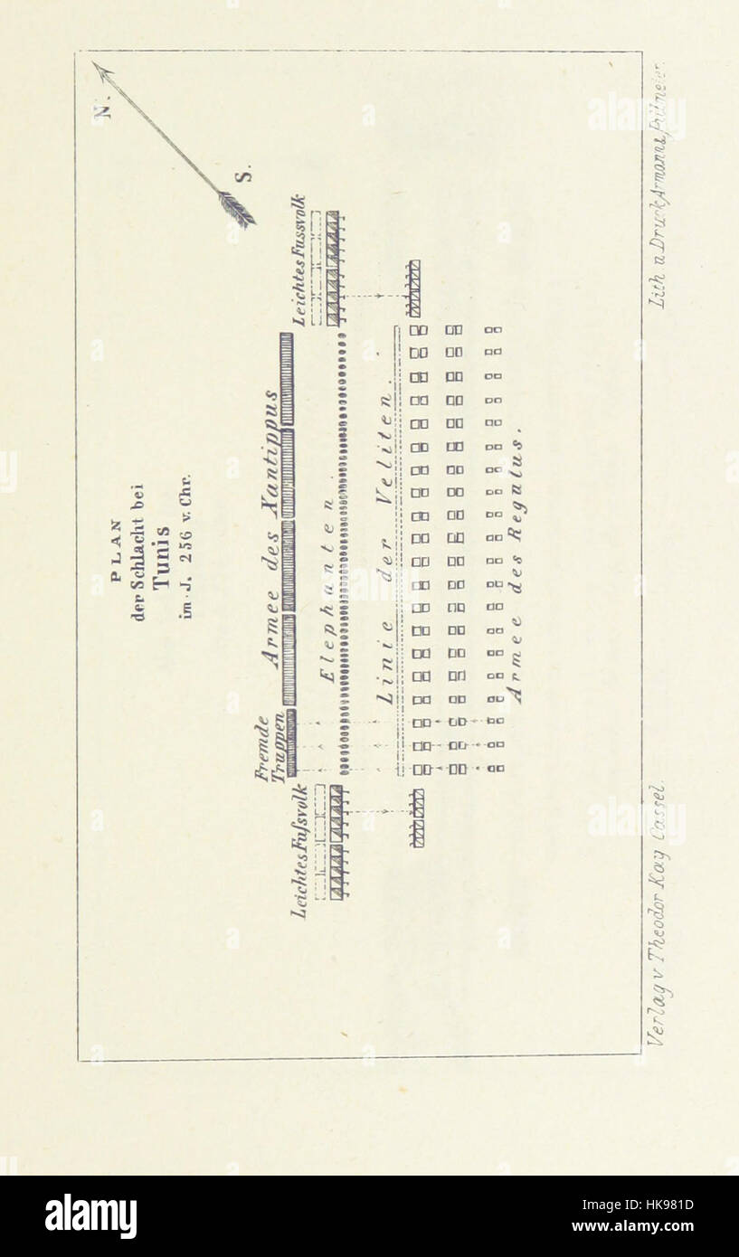 An image from page 747 of 'Allgemeine Kriegsgeschichte aller Völker und Zeiten,' detailing a ...