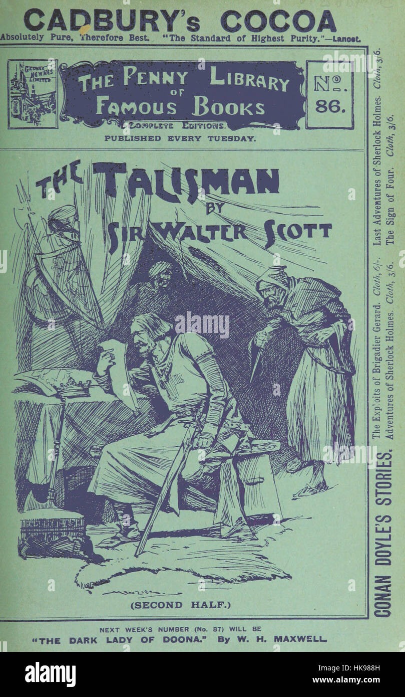 Image from 'The Penny Library of Famous Books' showcasing notable ...