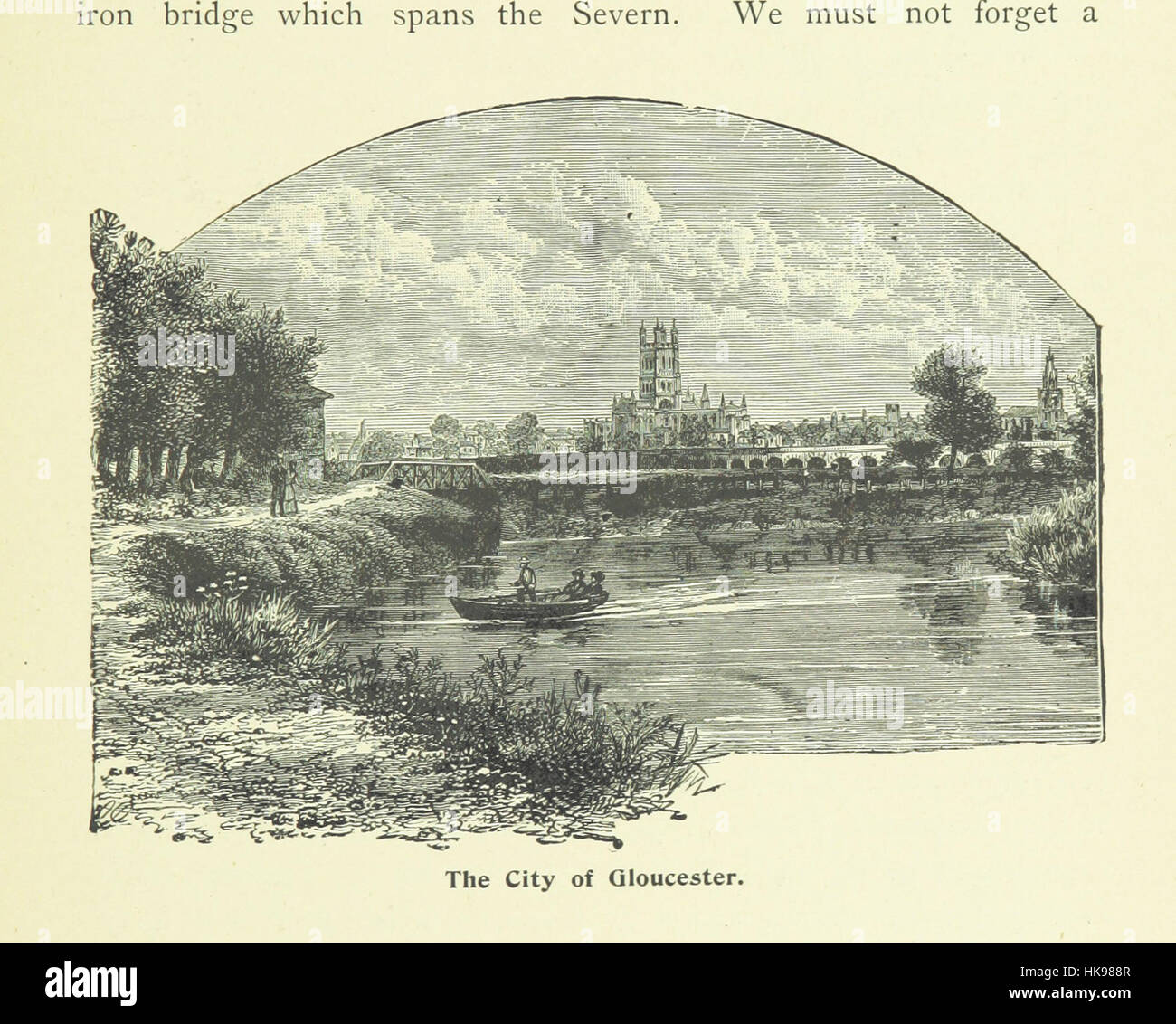 An image from 'Some English Rivers,' focusing on the geographical and ...