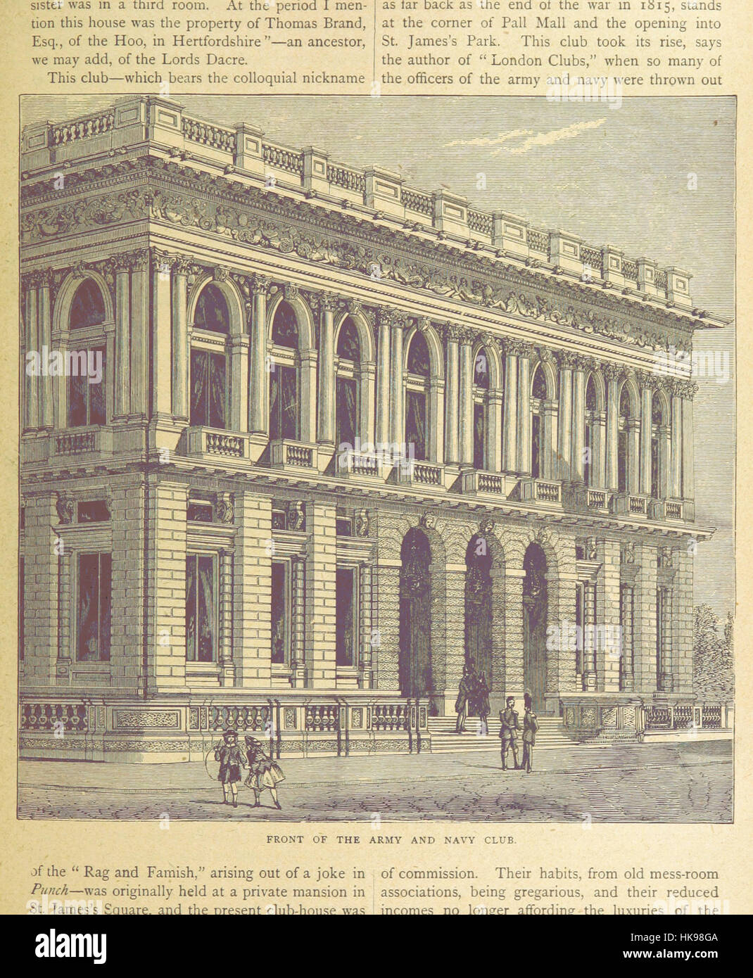 Image from 'Old & New London', illustrating the historical evolution of ...