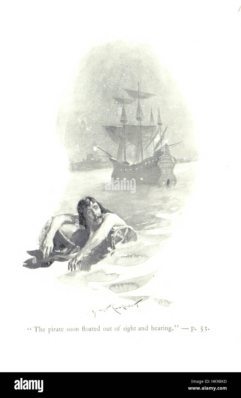 An image from 'Buccaneers and Pirates of Our Coasts', depicting the ...