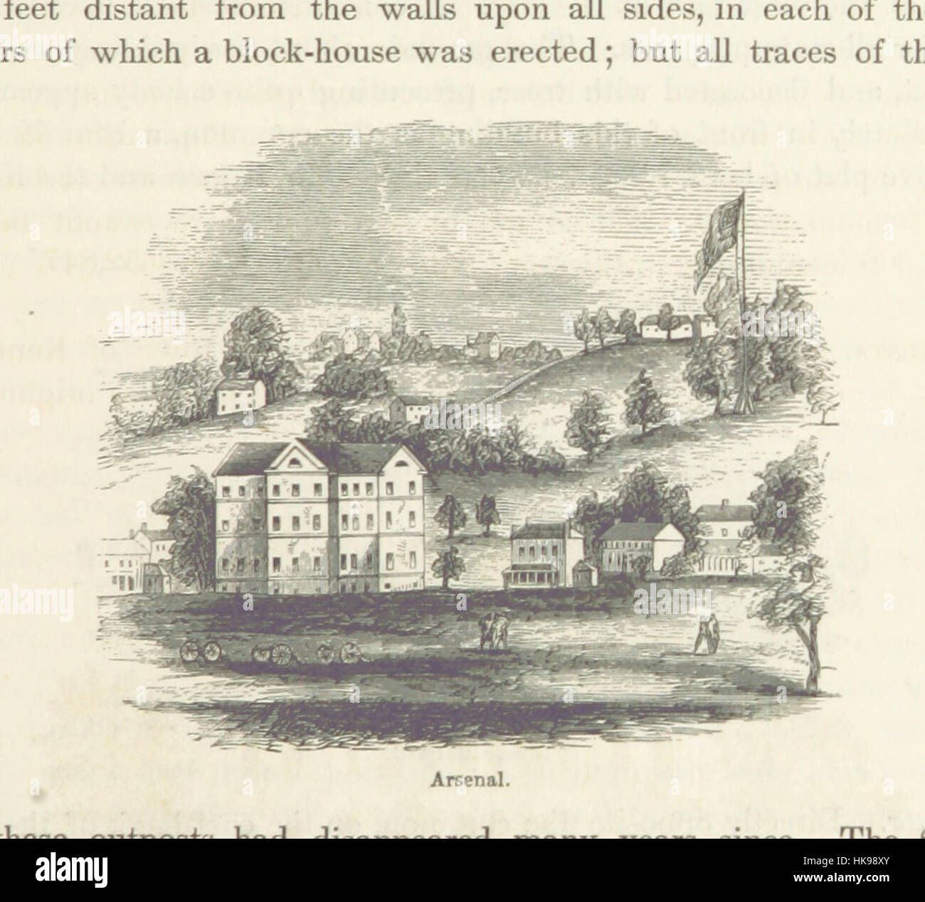 The image from 'A History and Description of New England' shows ...