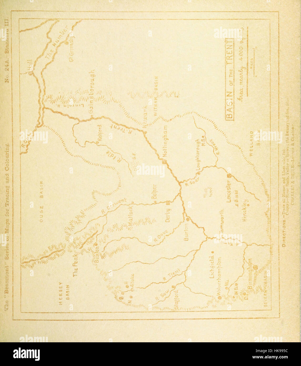 The image is from 'The Beaumont Geography and Map Tracing Book ...