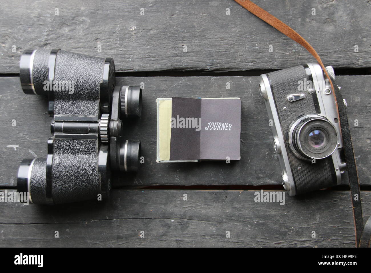 Journey hand written calligraphy lettering on book Stock Photo - Alamy