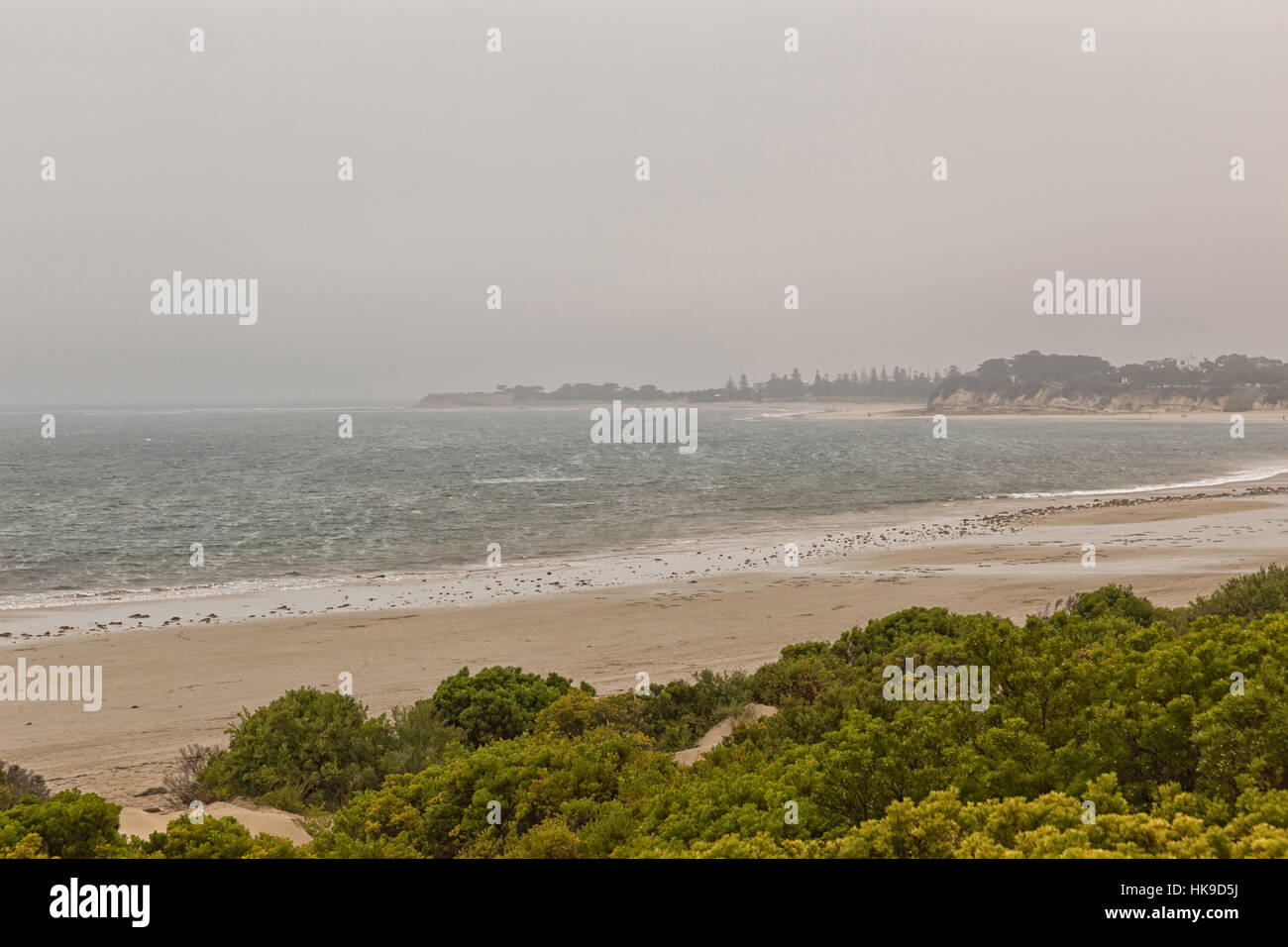 Beach of Torquay beach, Victoria, Australia. Torquay is the home of ...