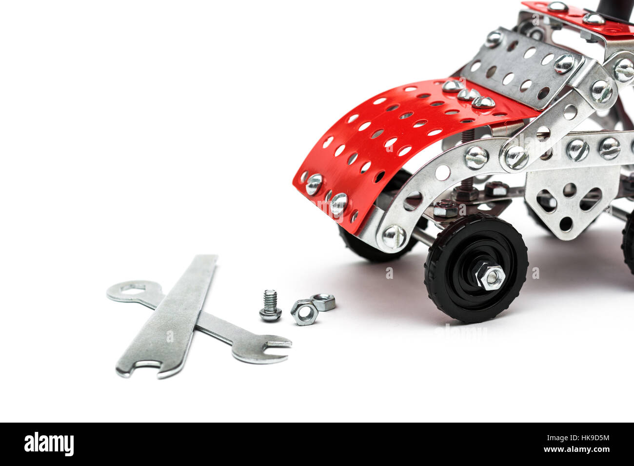 Children metal designer kit Stock Photo - Alamy