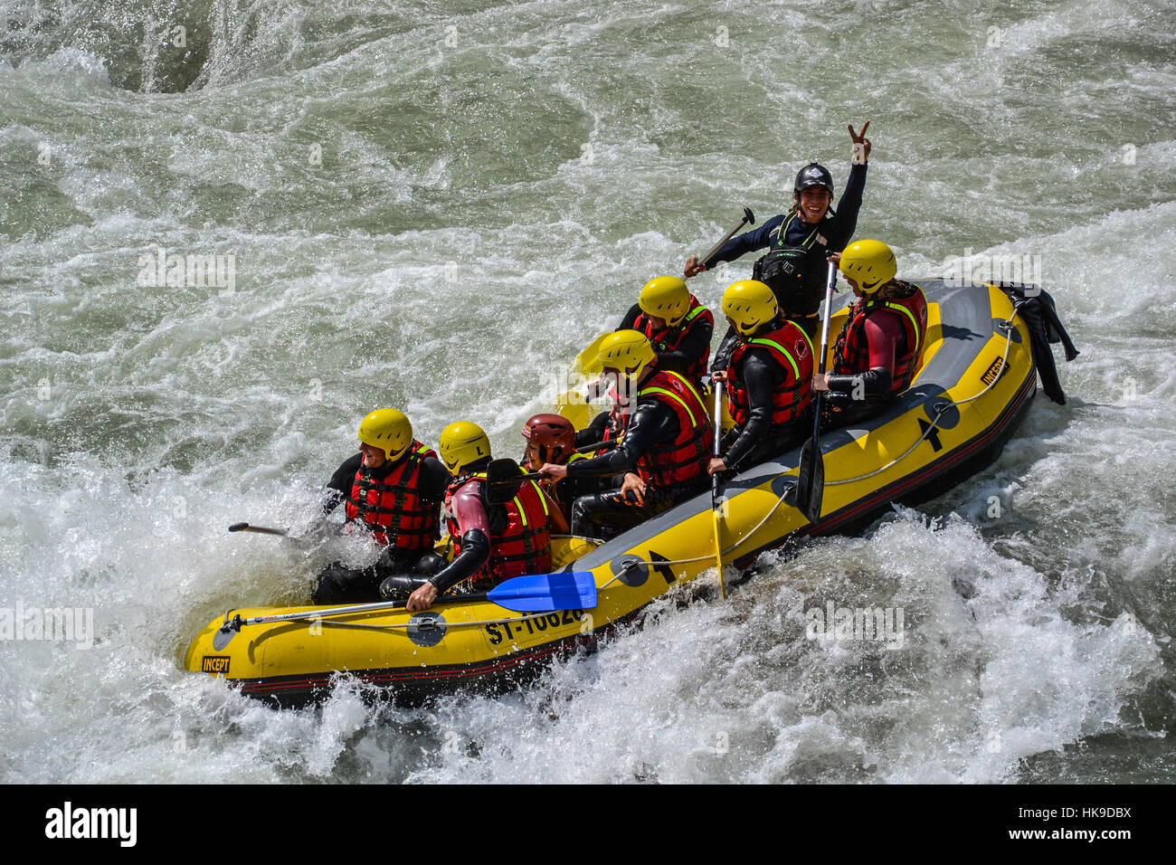 Wildwater rafting hi-res stock photography and images - Alamy