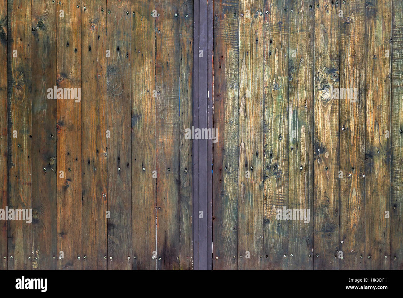 Closeup view on texture of a wooden door Stock Photo - Alamy