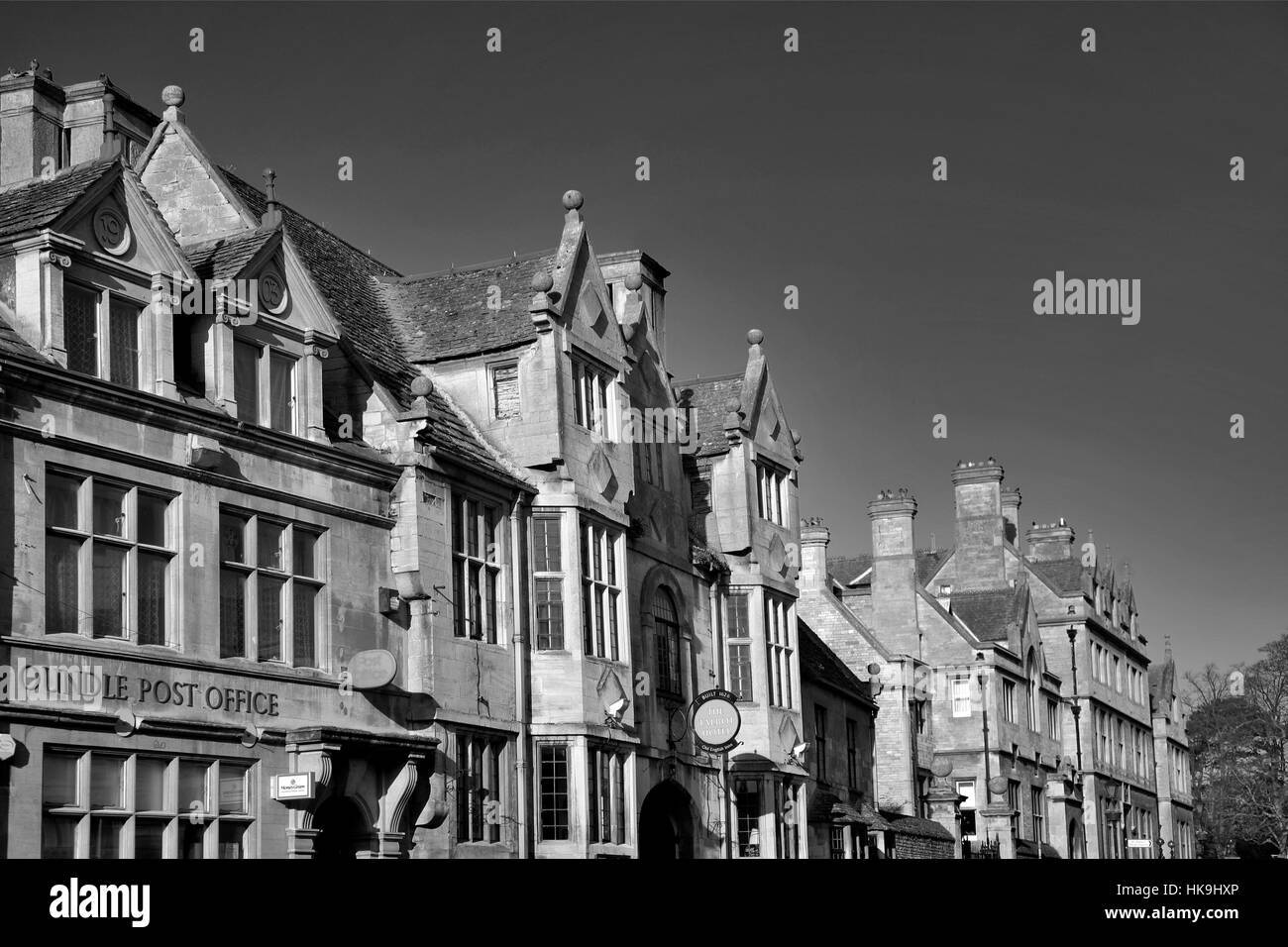 High street, Oundle Town, Northamptonshire, England Stock Photo - Alamy