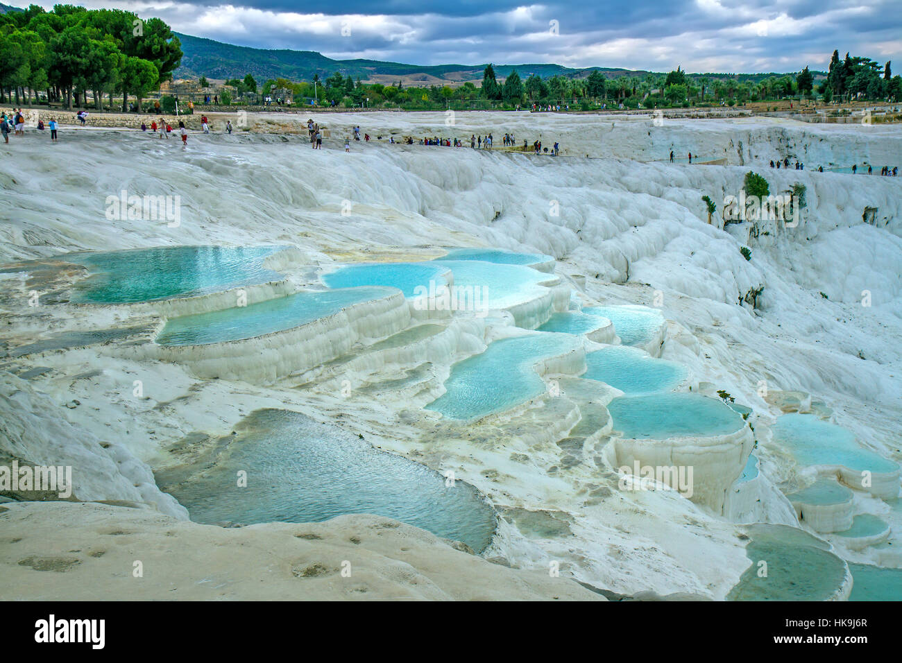 Pamukkale pools hi-res stock photography and images - Alamy
