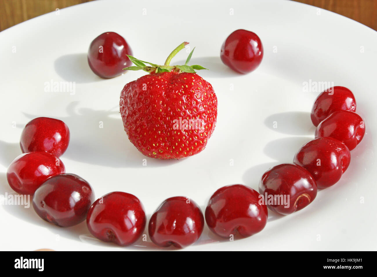 Smile made from berries hi-res stock photography and images - Alamy