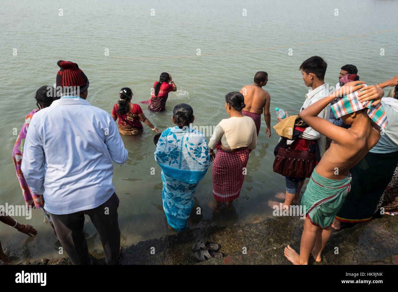 India, West Bengal, Kolkata, Hughli river, daily life Stock Photo - Alamy