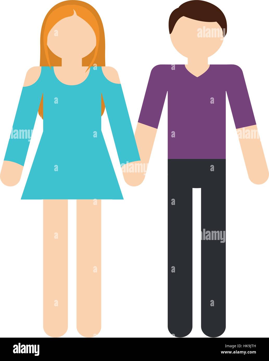 couple romantic love relationship vector illustration eps 10 Stock ...