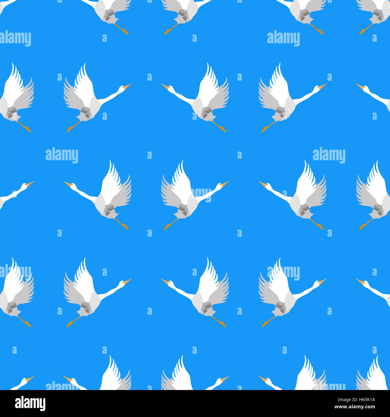 Seamless background funny goose hi-res stock photography and images - Alamy