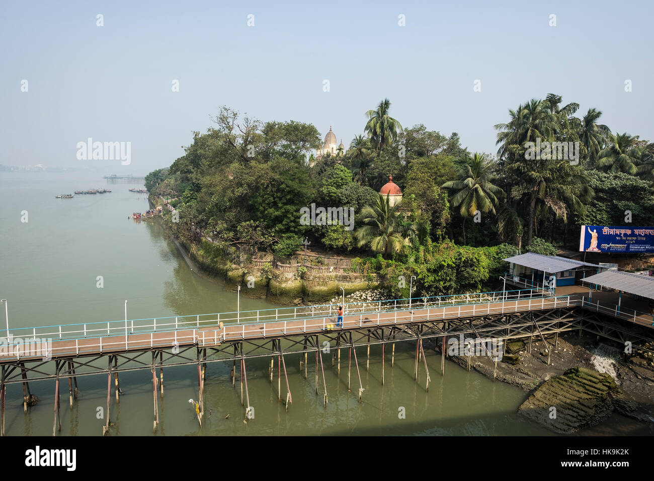 India, West Bengal, Kolkata, Hughli river Stock Photo - Alamy