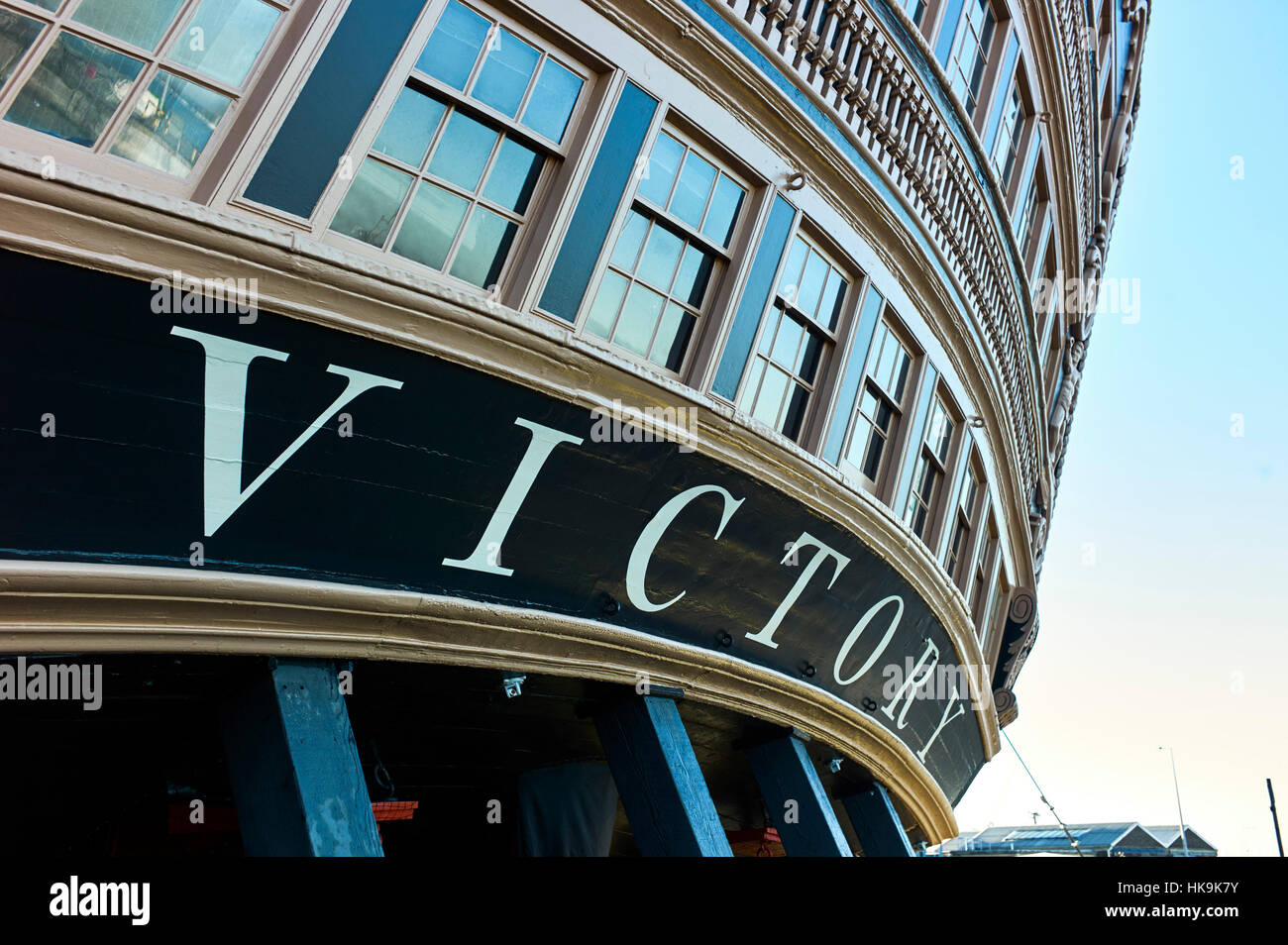 Stern Hms Victory High Resolution Stock Photography and Images - Alamy